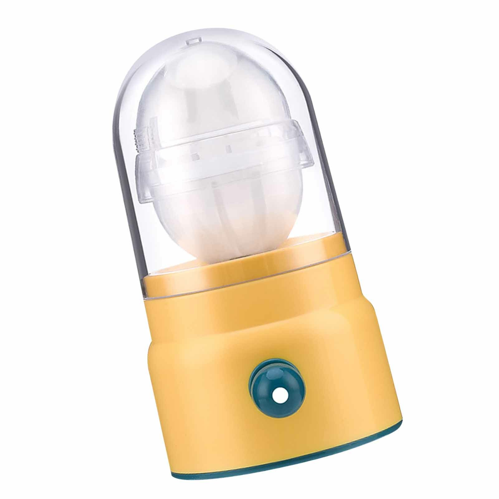 Ручной шейкер для яиц, миксер для взбивания белков и желтков, простая в использовании, устойчивая к падениям, золотистая яйцеварка для кухни, желтая