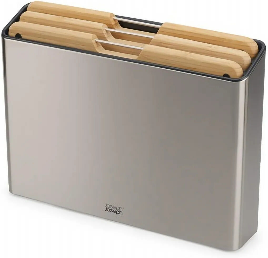 Набор 4 разделочных досок Joseph Joseph Folio Bamboo с подставкой (60229)