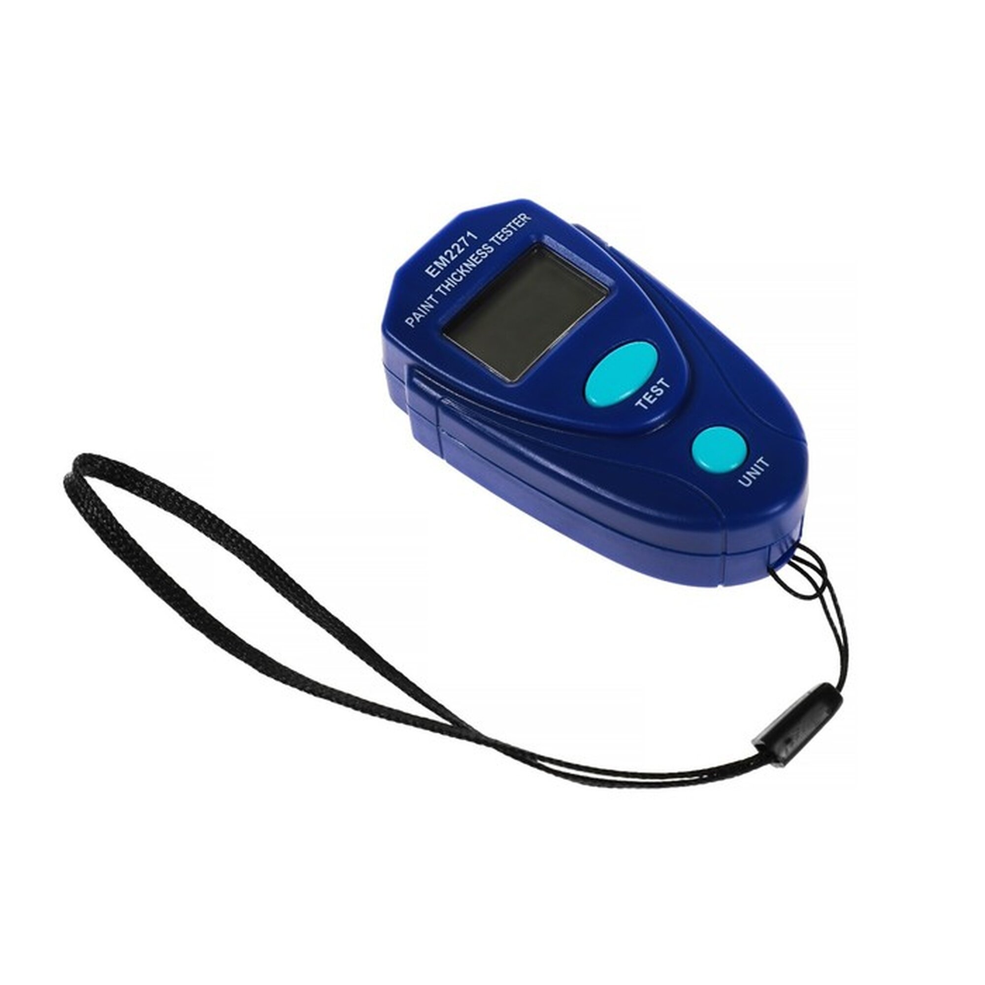 Толщиномер ЛКП Cartage, магнитный, для металла, синий, 0-2 мм