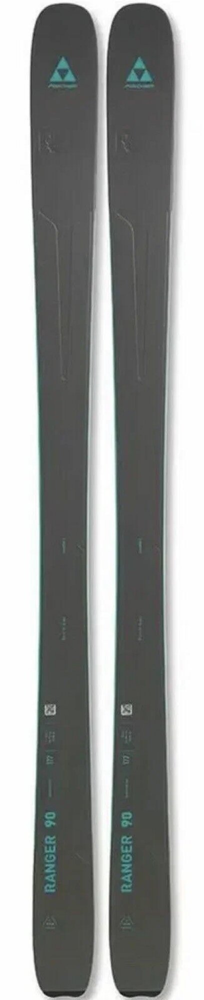 Горные лыжи Fischer RANGER 90 Grey (163 см) без крепежа, сэндвич