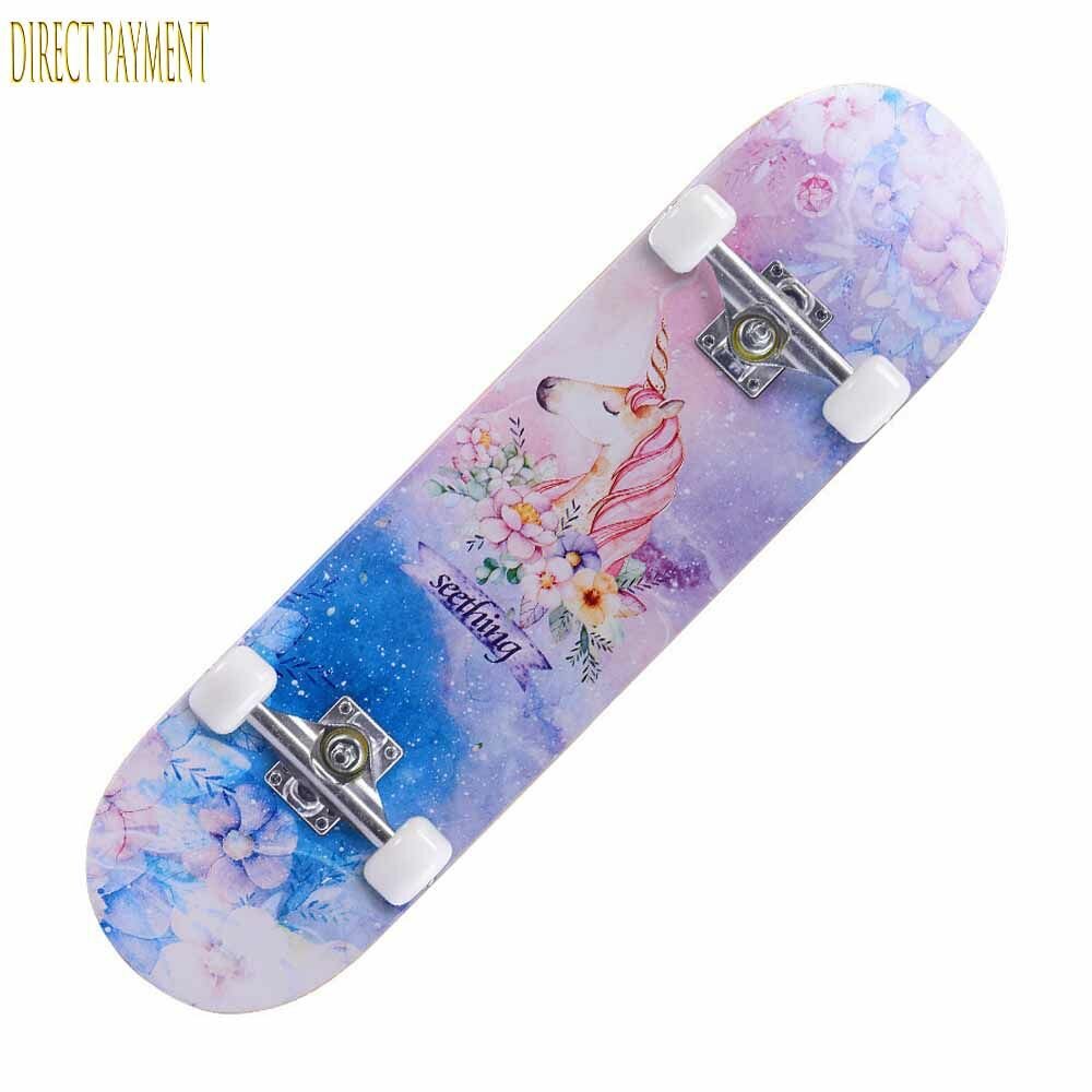 Скейтборд для начинающих и детей, трюковой