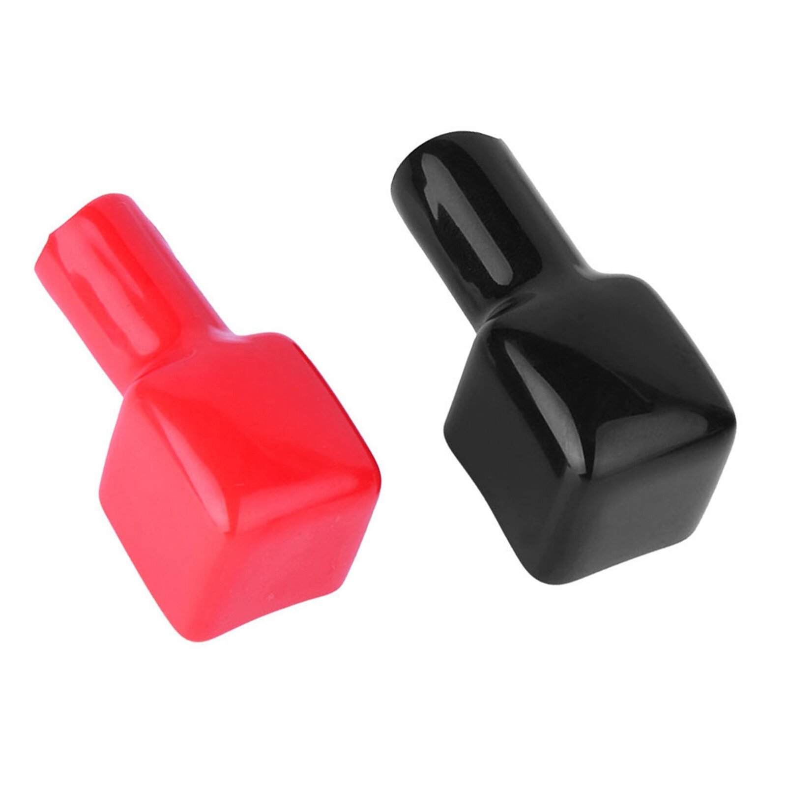 Защитные Чехлы Для Аккумулятора: 45 X 20 Mm Прочные ПВХ Защита От Короткого Замыкания Новые Чехлы Для Клемм - Простая Идентификация Полюсов Изоляционные Чехлы Батареи For Обслуживание И Замена