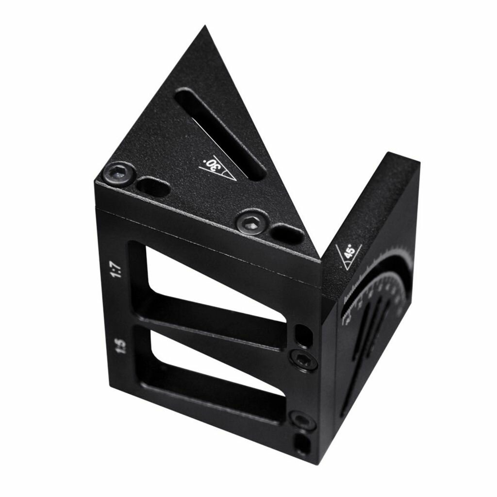 Деревообрабатывающая линейка с центром 90 , инструмент для рисования круговой центральной линии 45 градусов, инструменты измерения прямых углов