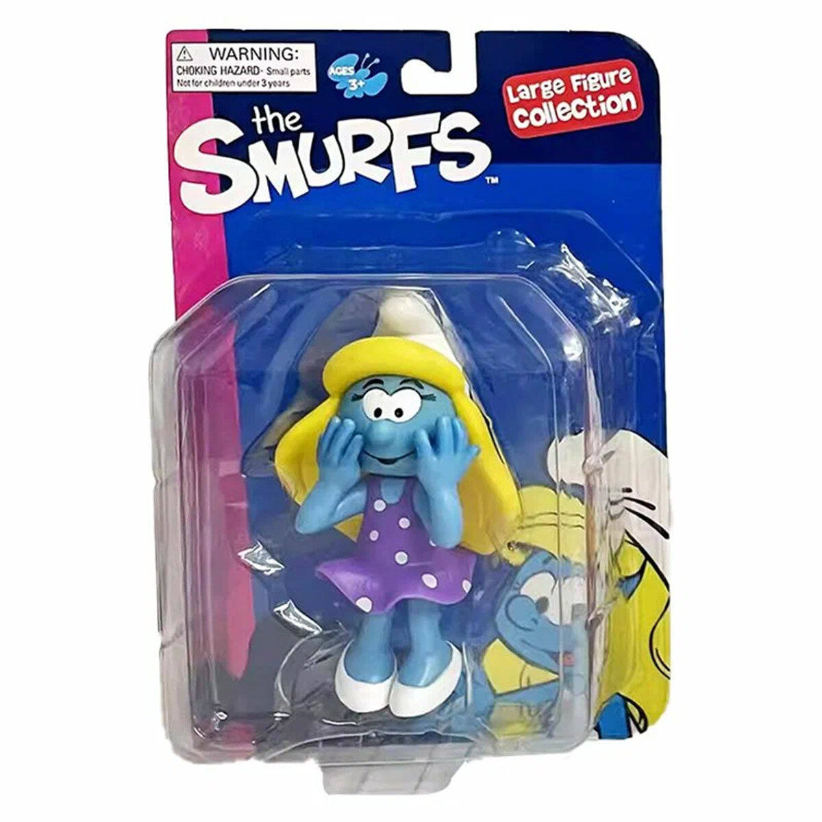 Goldie The Smurfs Large Figure Collection Smurfette/ Детские Классические Коллекционные Игрушки С Героями Мультфильмов