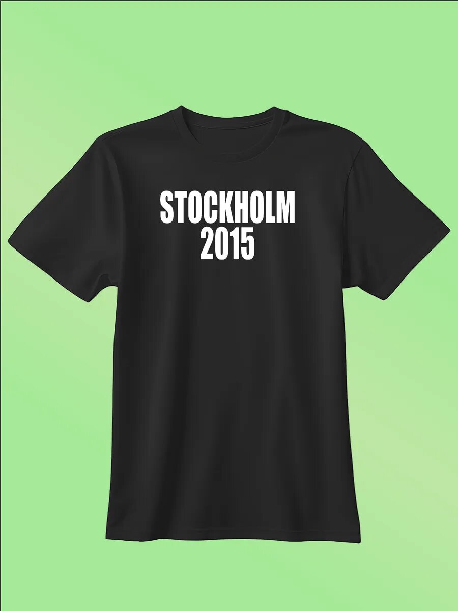 Футболка Zerosell Stockholm Стокгольм 2015