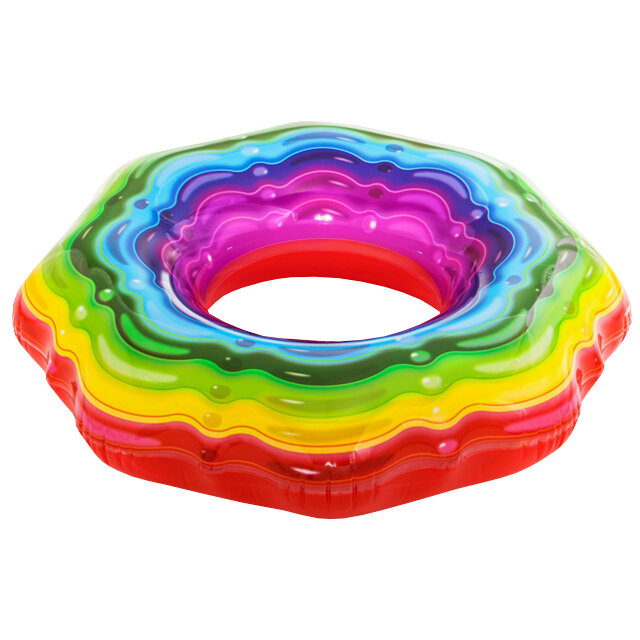 Круг надувной BESTWAY "Цвета радуги", диаметр 115 см, 12+, ПВХ KL