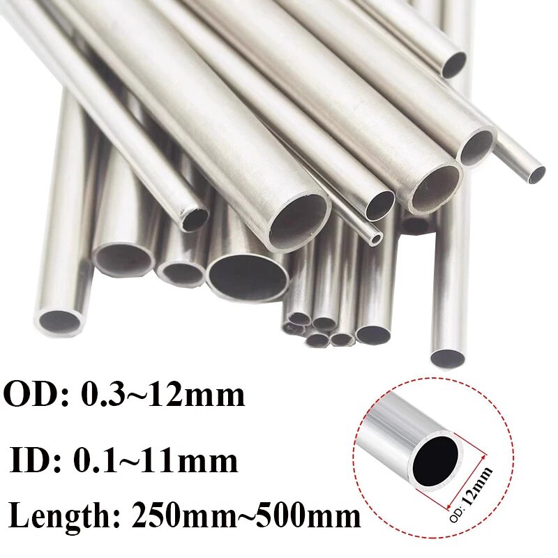 Трубы из нержавеющей стали 304 OD 14 x ID 13mm 1pcs, 250mm