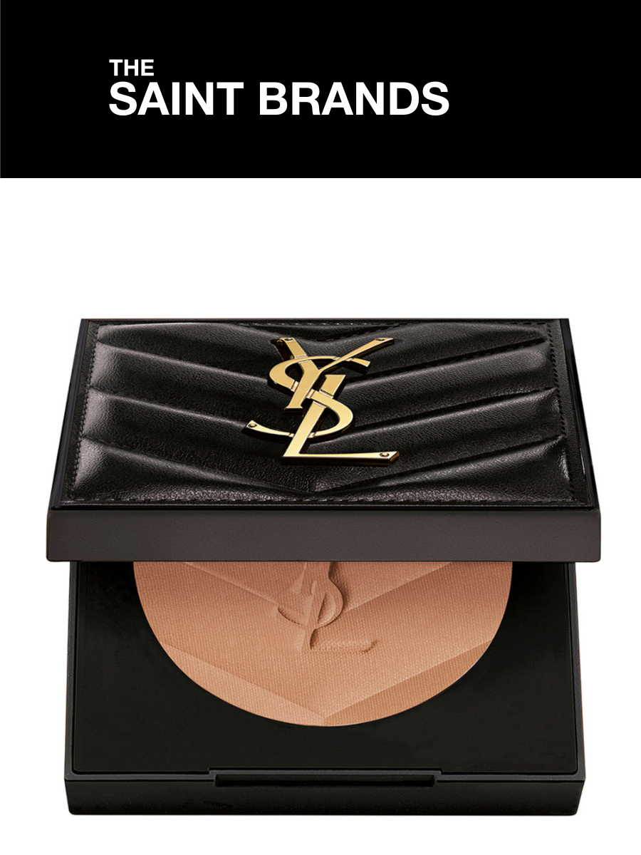 Пудра Yves Saint Laurent ALL HOURS HYPER FINISH (кожаная палетка) оттенок #3