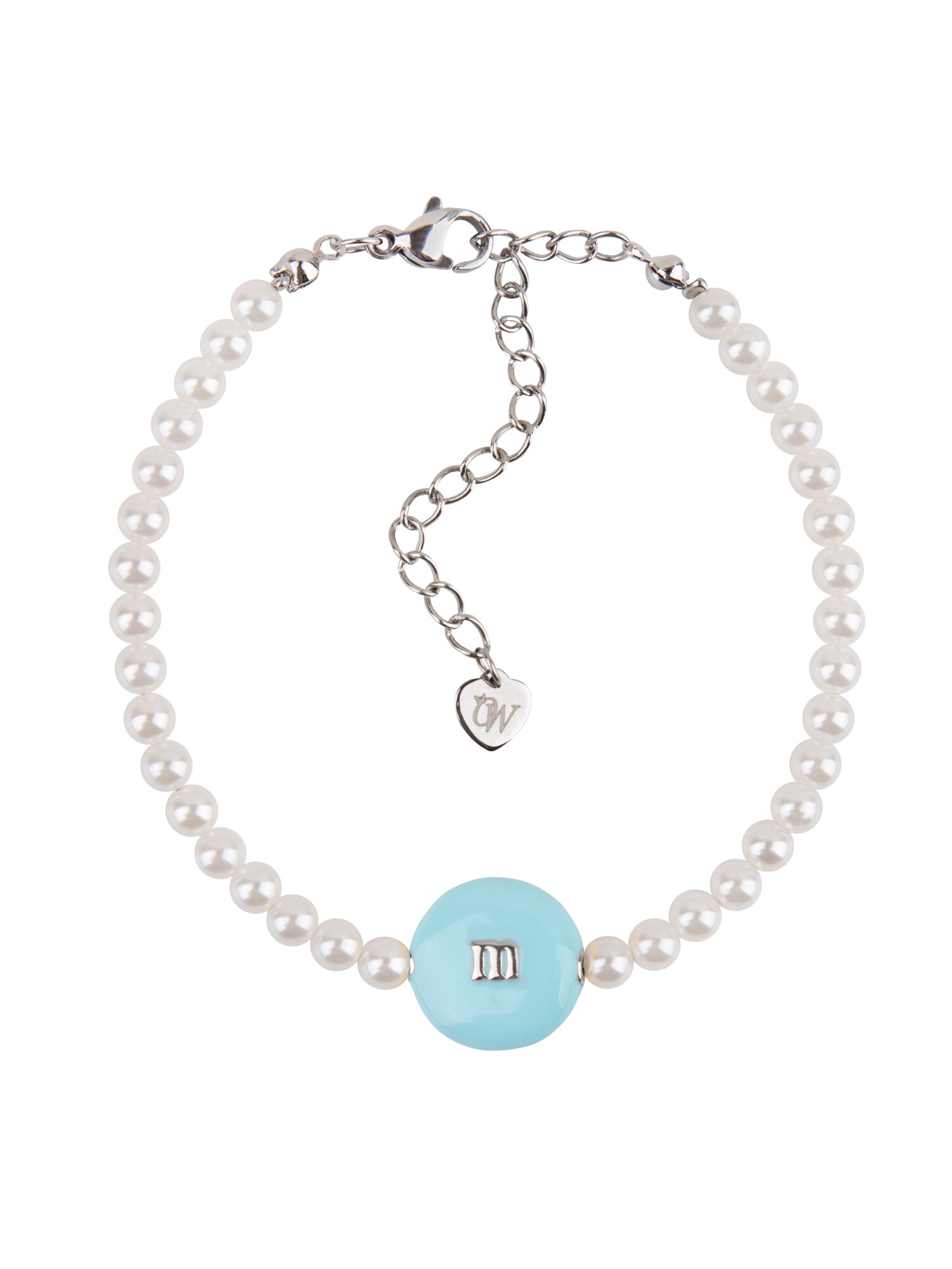 Браслет, жемчуг имитация