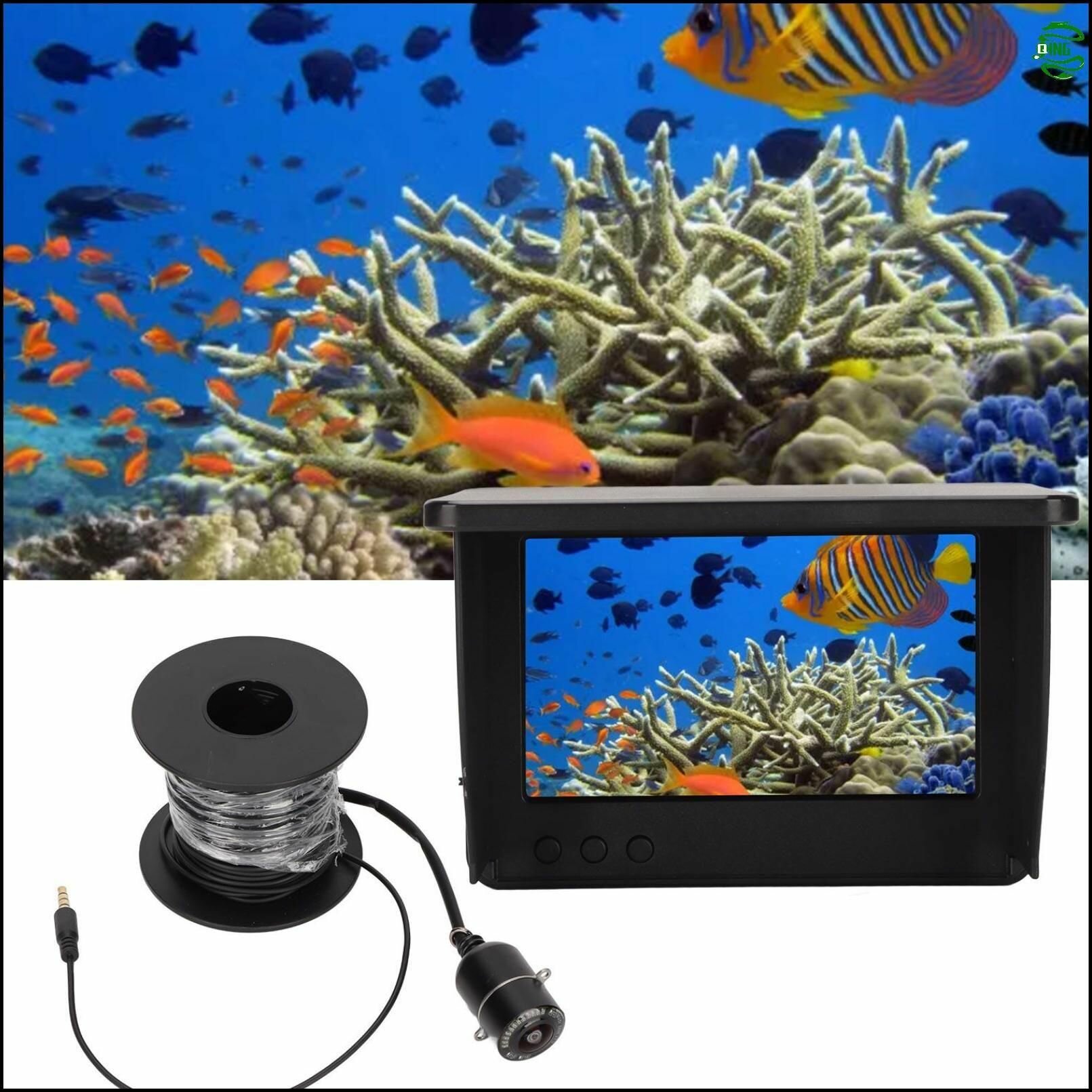 Рыбопоисковый комплект, подводная рыболовная камера 5,0 дюйма-qing