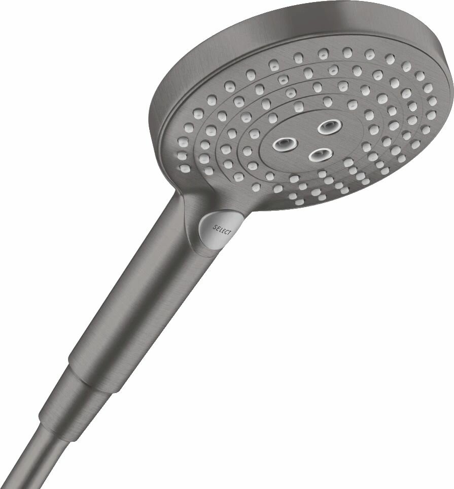 Душевая лейка Hansgrohe Raindance Select Черный шлифованный хром (26530340)