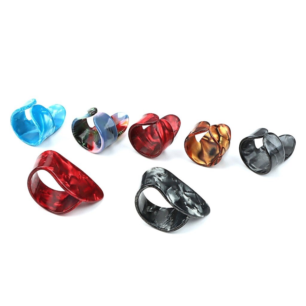 7шт Медиаторы Целлулоидные Медиаторы Медиаторы Медиаторы Для Баса Медиаторы Для Электрогитары Медиаторы Для Большого Пальца