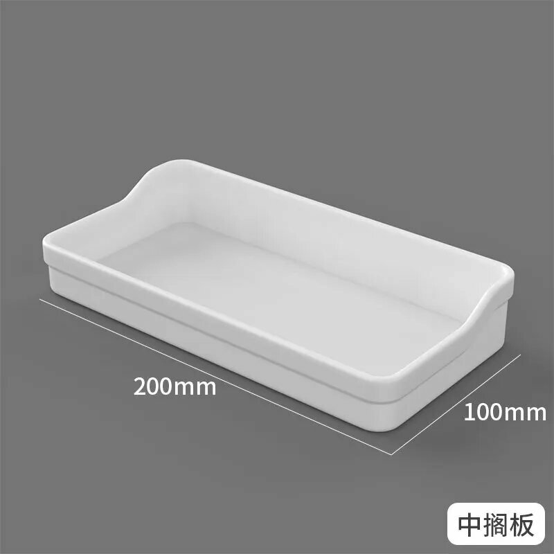 Настенный органайзер Pegboard для ванной или кухни Белый, W-middle shelf M