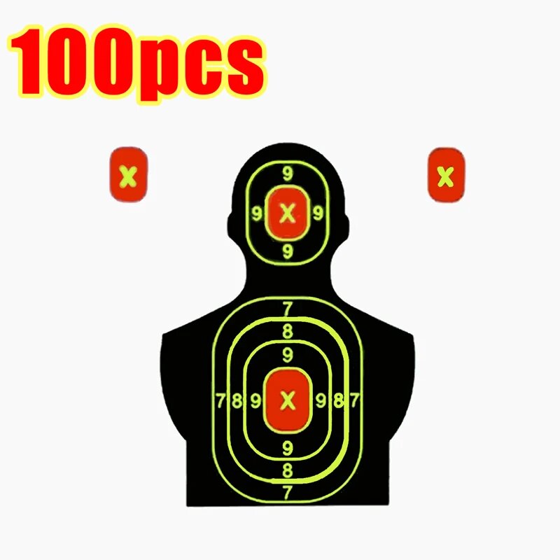 Мишени для стрельбы Paper 3 дюйма 50/100 шт 100pcs