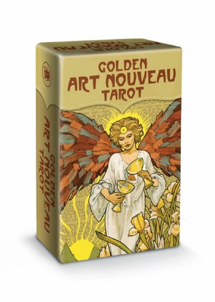 Карты Таро Lo Scarabeo "Золотое Арт-Нуво", мини-формат, на английском языке