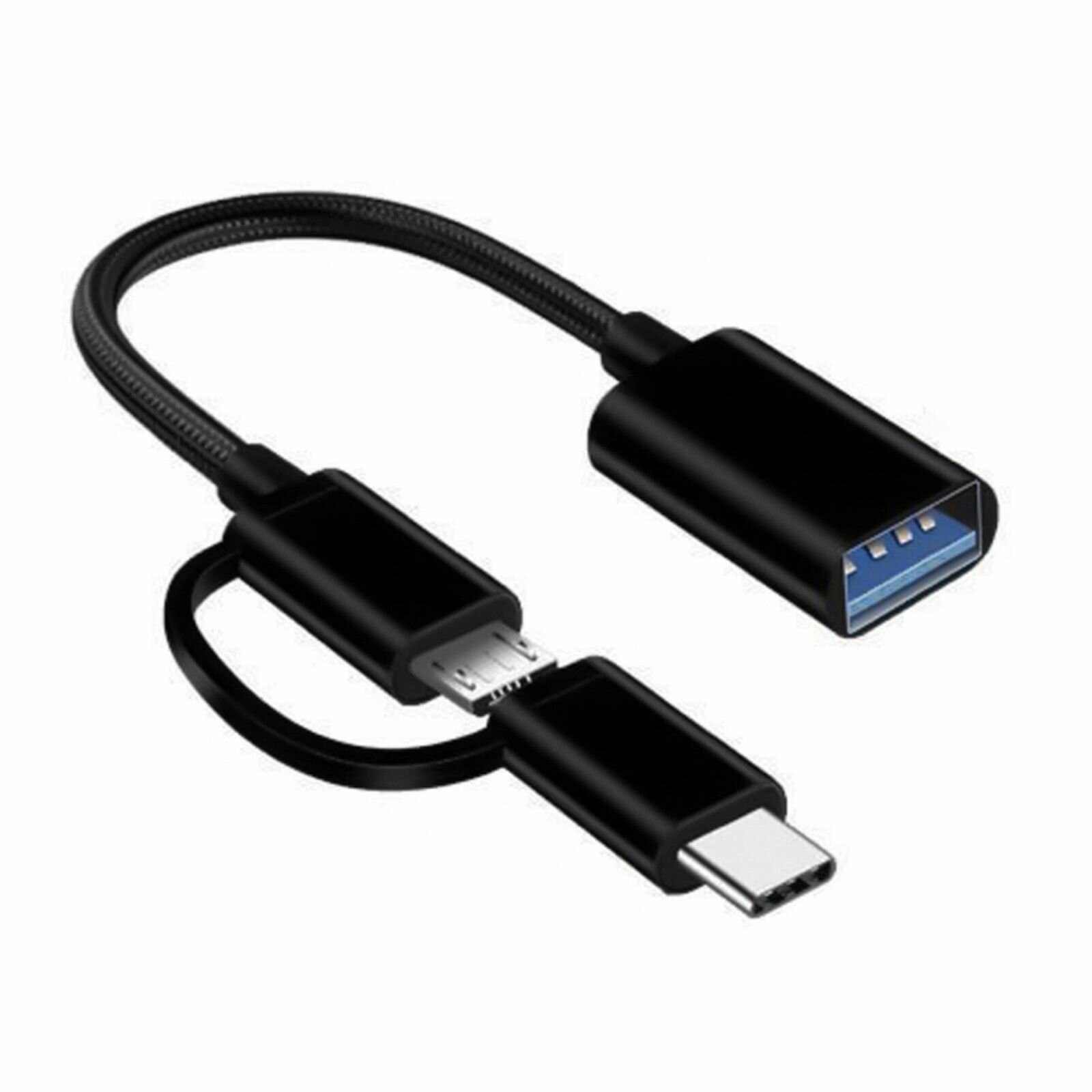 Встроенный кабель-адаптер Type C/USB для подключения к интернету пользователей