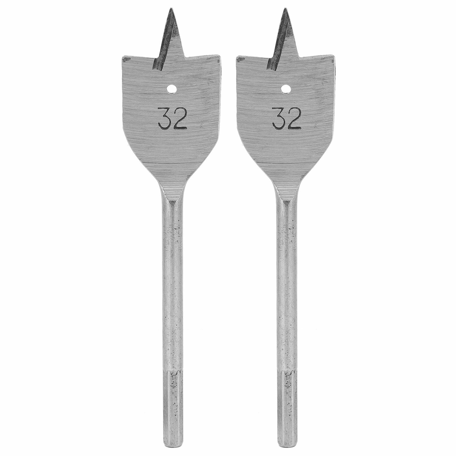 Набор из 6 плоских сверл по дереву, перьевые сверла, быстрорежущая сталь, 1/16"-1/2"