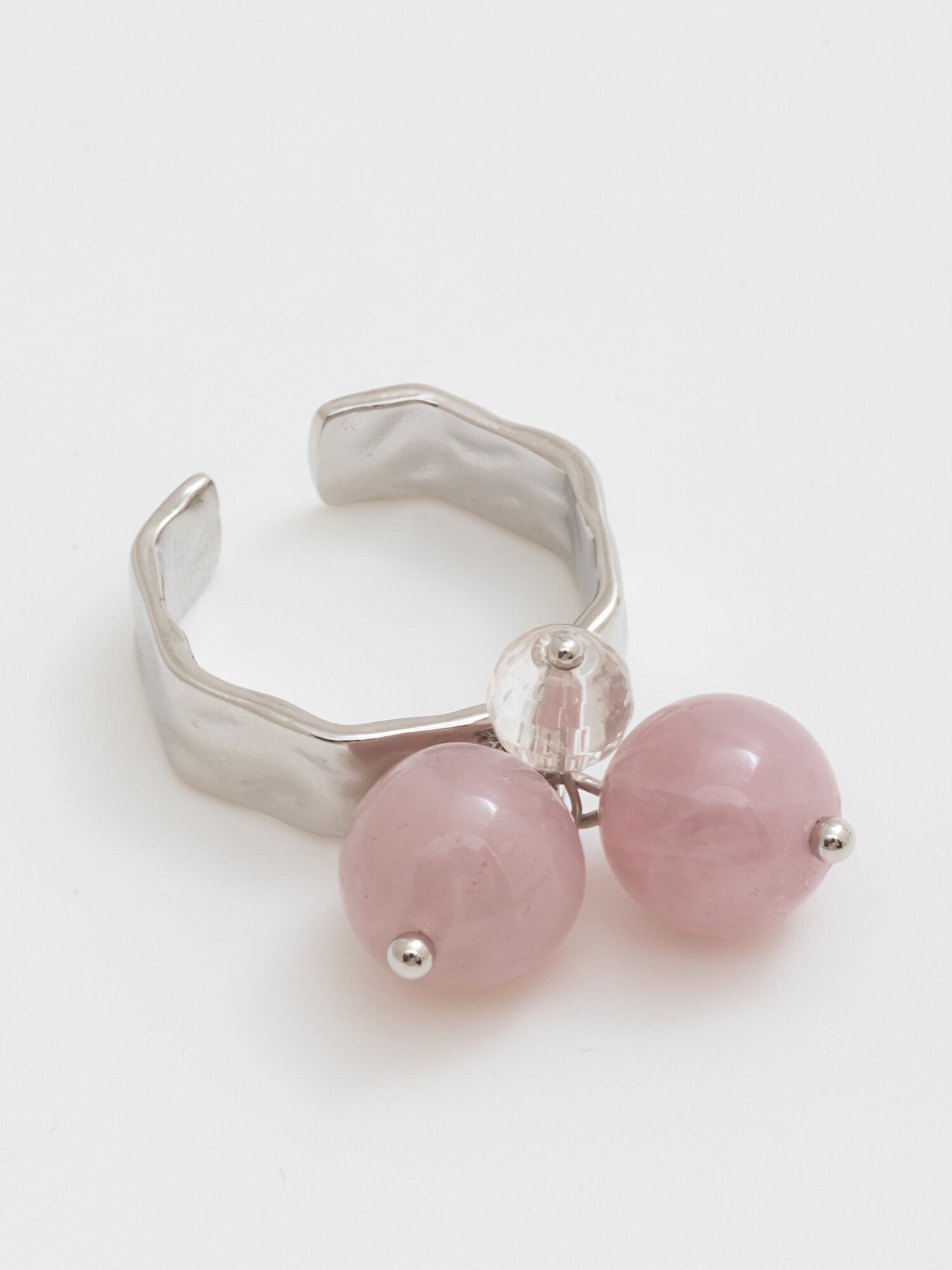 Кольцо-кулон, кварц