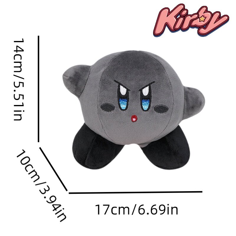 Мультифункциональная черная звезда Кирби - плюшевая игрушка для всех возрастов.