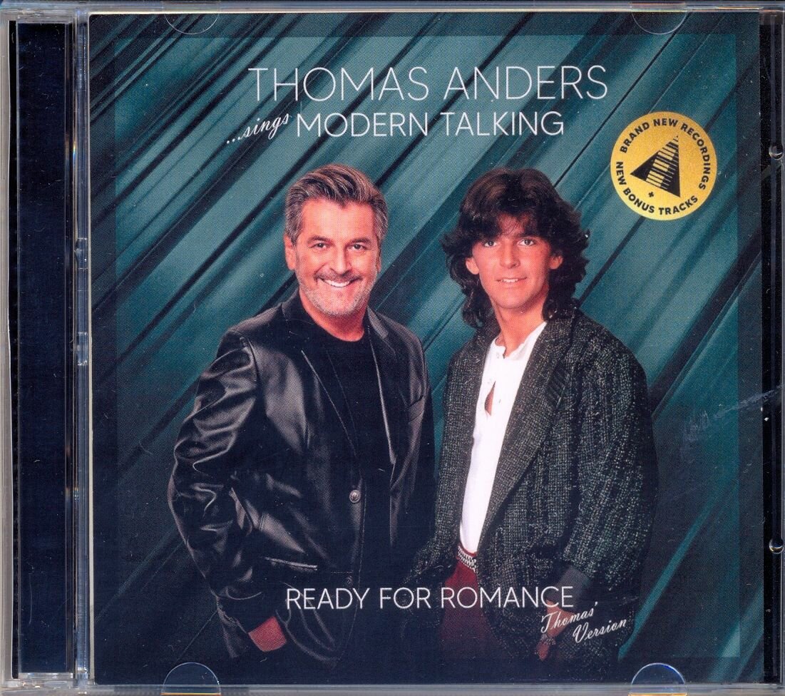 THOMAS ANDERS - 2 CD Sings Modern Talking - Ready For Romance Thomas' Version 2025 г. Компакт диск