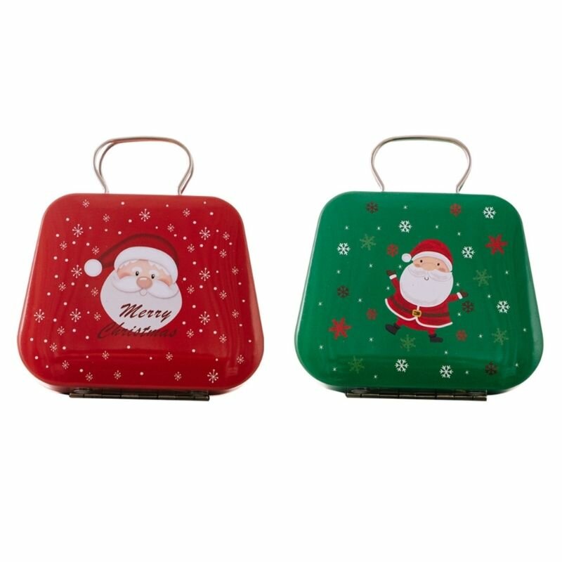 Миниатюрная жестяная сумочка для сладостей