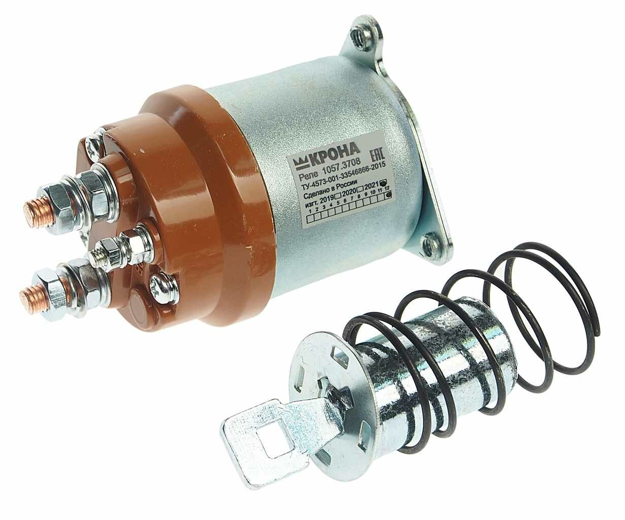 Реле втягивающее ГАЗ-53, 1057.3708, крона