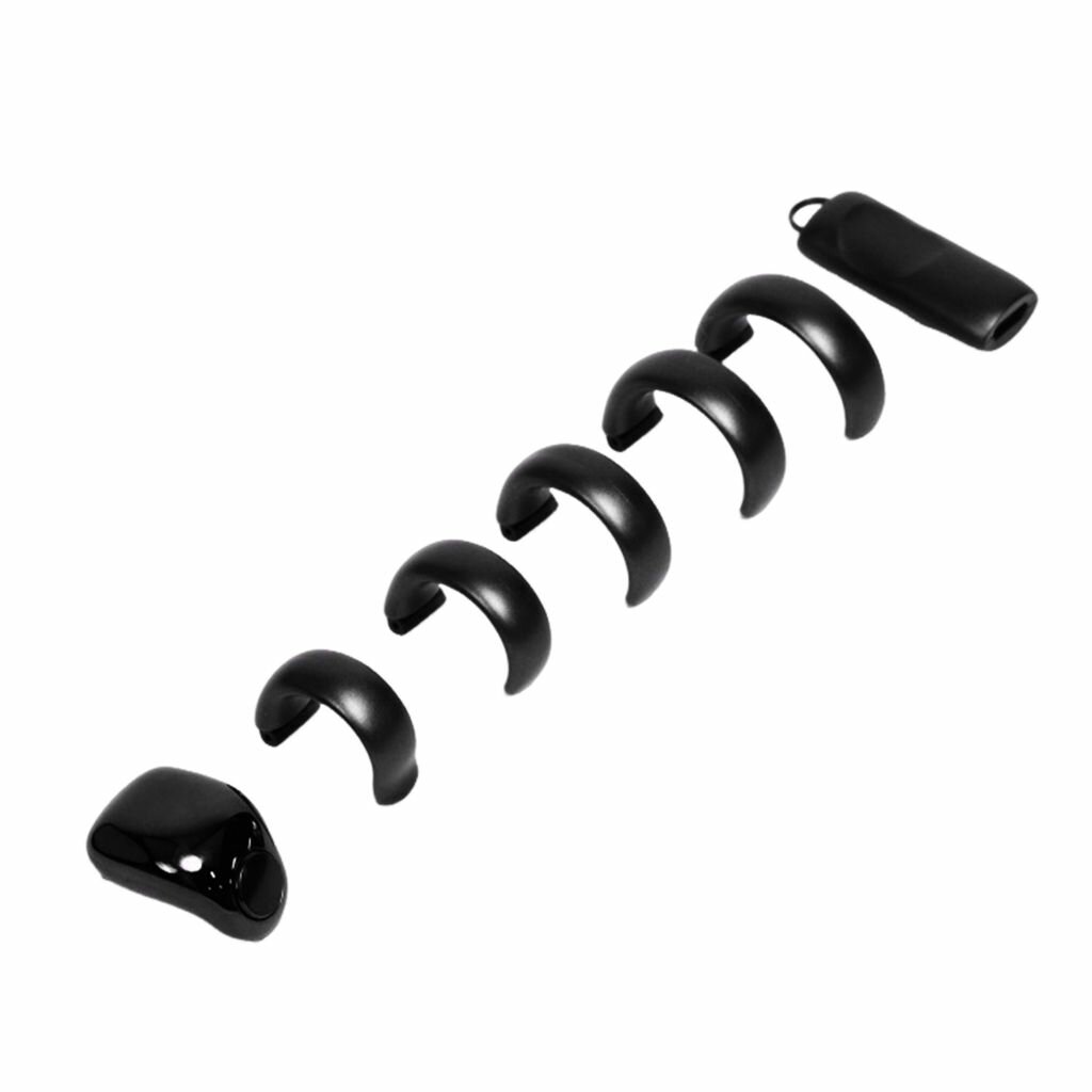 Кольца-счетчик тасбиха с большим дисплеем, водонепроницаемые, магнитная зарядка, Черный