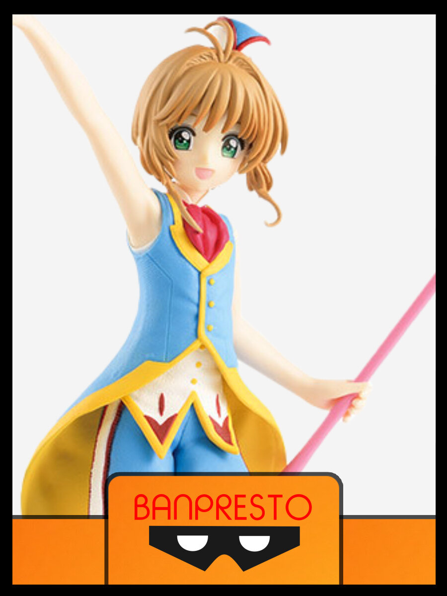 Оригинальная фигурка Sakura Kinomoto из аниме Card Captor Sakura / Сакура Киномото «Сакура — собирательница карт» 21 см