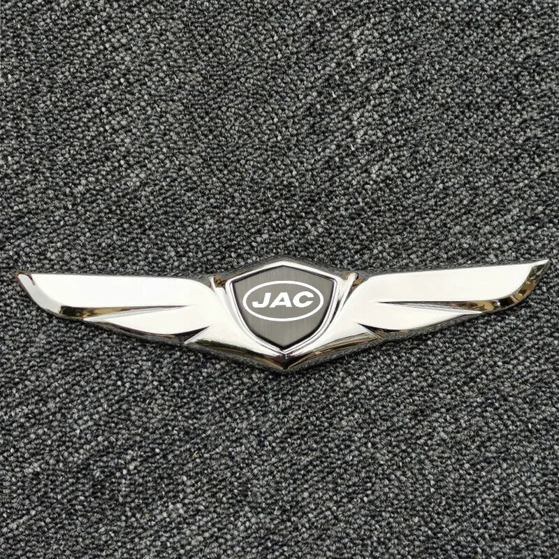 Боковая наклейка на багажник автомобиля для JAC J3 J3S S2 S3 S4 S5 S7 R3 T50 J7 JS4 JS7 JS3 T6 T8 автомобильные аксессуары в форме крыла украшение SILVER BLACK