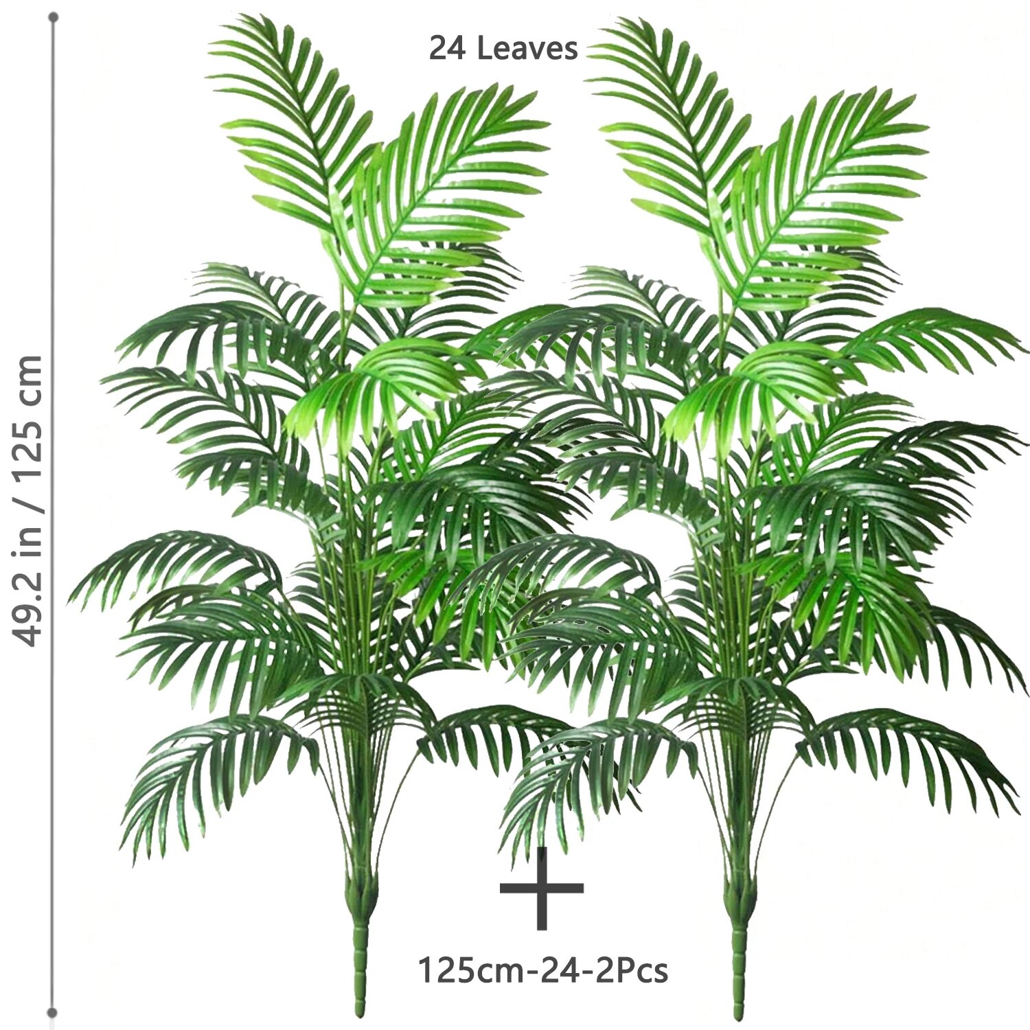Искусственная пальма 60-120 см 2p-SWK-24Y-125-T13