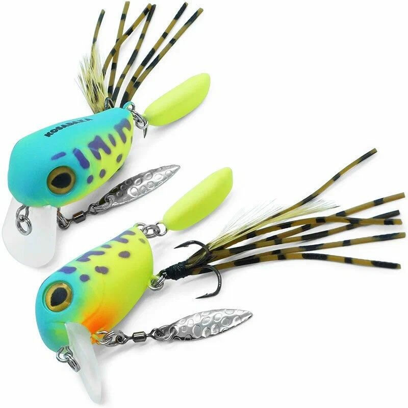 Воблер Kosadaka Micro Tappy 54F плавающий, 54мм, 4,8 г, 0,0-0,2 м, цв. BC