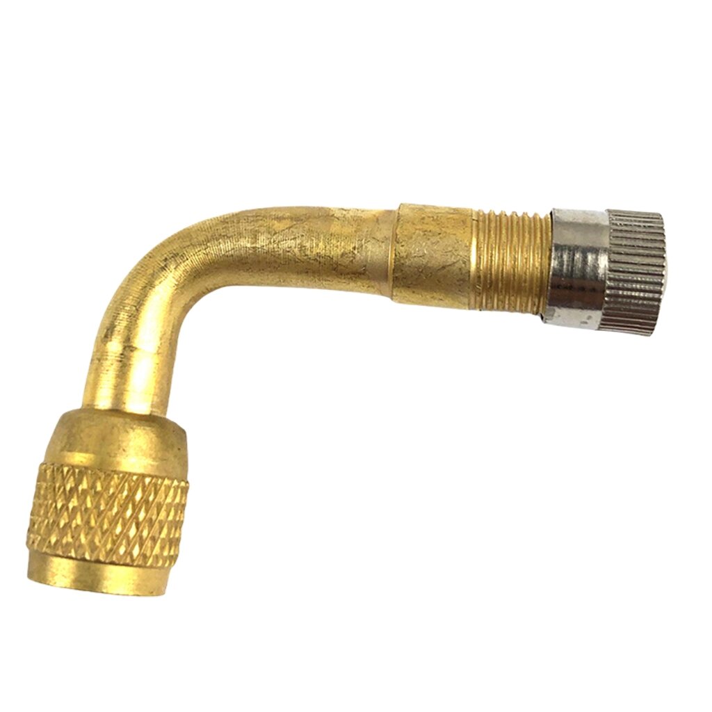 Металлический стержень клапана VE36-золотой 90 градусов