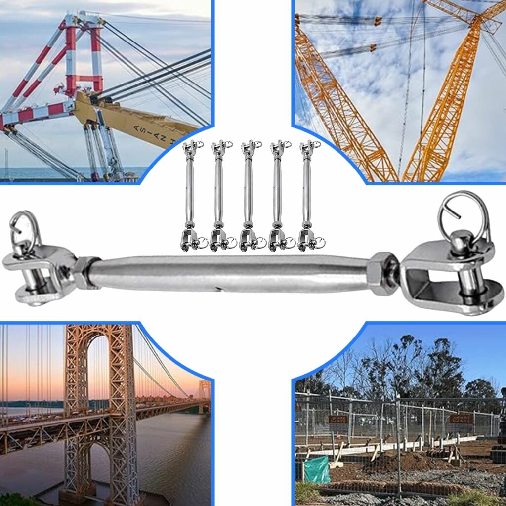 1 комплект натяжителей стальной проволоки 5, M5