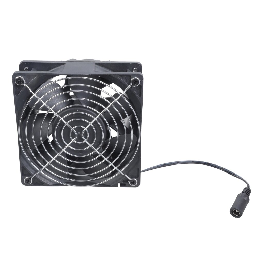 Канальный вентилятор 12 см с 1 воздуховодом 12V2.7A воздуходувка