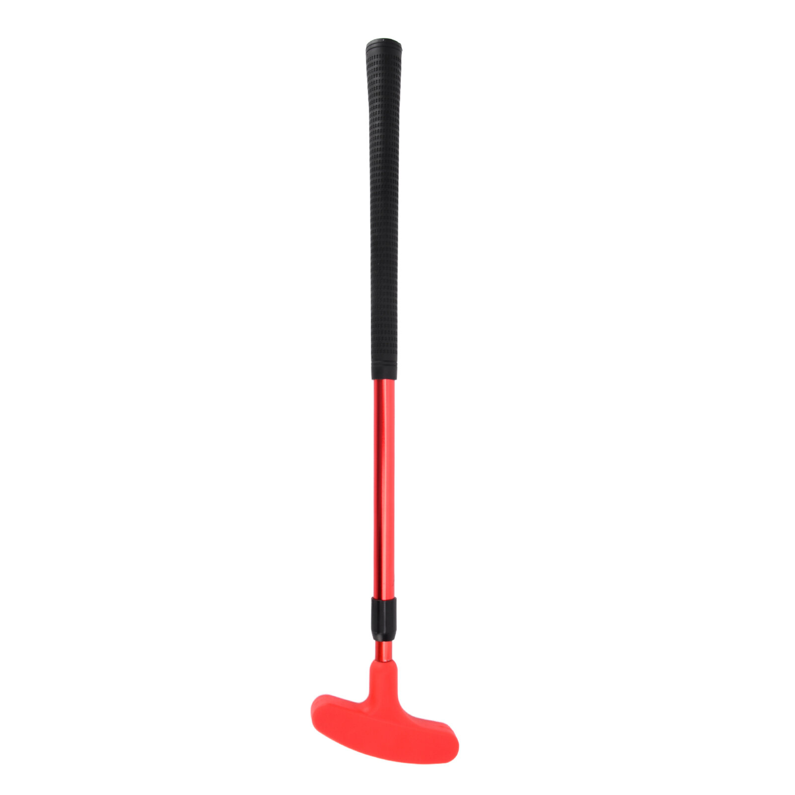 Регулируемый паттер для гольфа, 2 секции, выдвижной, тренировочное оборудование для детей и взрослых, красный