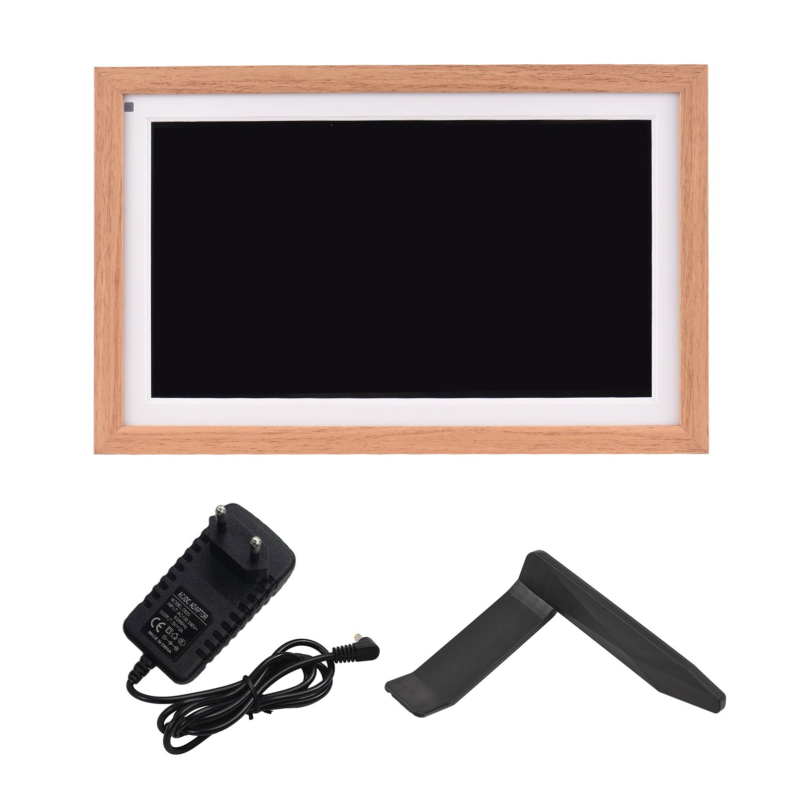 15,6-дюймовая большая цифровая фоторамка WiFi, облачная цифровая фоторамка, настенное крепление, экран IPS 1920*1080, сенсорное управление, емкость памяти 16 ГБ, автоматическое вращение, приложение для обмена фотографиями с задней подставкой