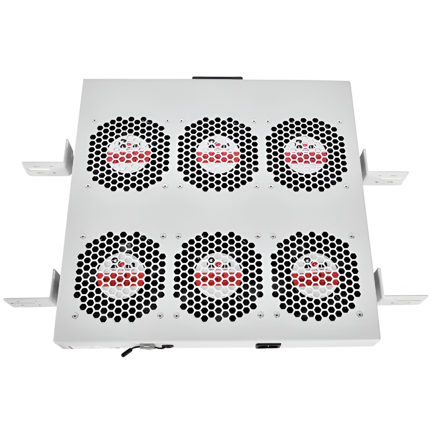 Модуль вентиляторный Rem 19" 1U, 6 вентиляторов, регул. глубина 390-750 мм с контроллером R-FAN-6K-1U, grey