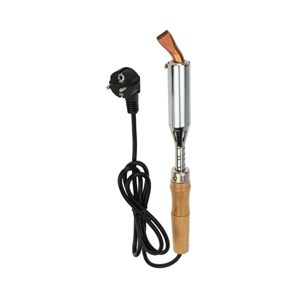 Gigant Паяльник электрический, клин, 200Вт, деревянная рукоятка GES-06