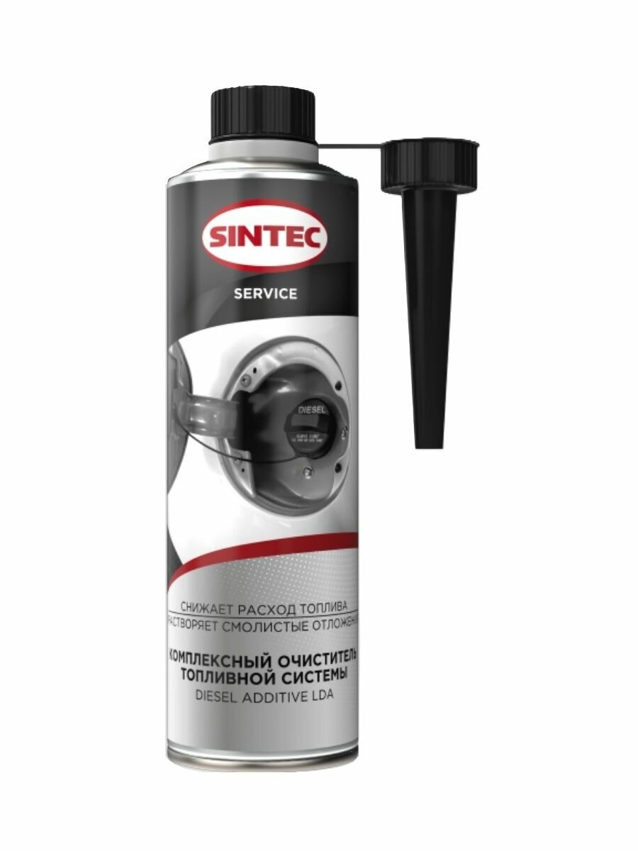 Очиститель комплексный топливной системы Diesel Additive LDA 335 мл (ПТ), Sintec 102719