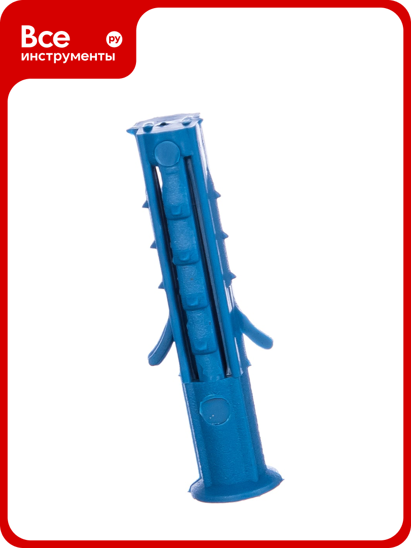 Распорный дюбель Чапай 5х30 шипы+усы, полипропилен 35шт - пакет Tech-Krep 111127