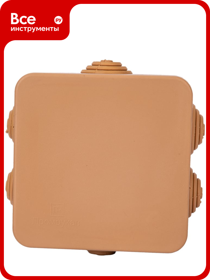 Распределительная коробка Промрукав 40-0200-8001 для о/п безгалогенная HF бук 70х70х40 1 шт 40-0200-8001