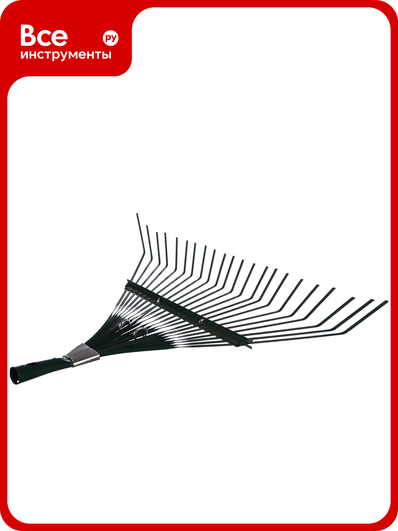 Веерные грабли Grinda усиленные, 22 плоских зубца, Веерные грабли grinda усиленные, 22 плоских зубца