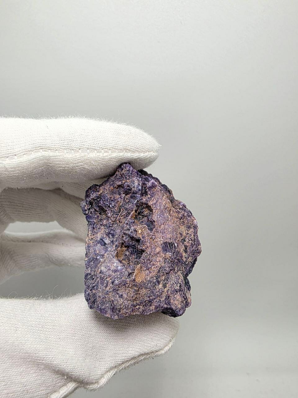 Флюорит графический 46 мм, 46 г.