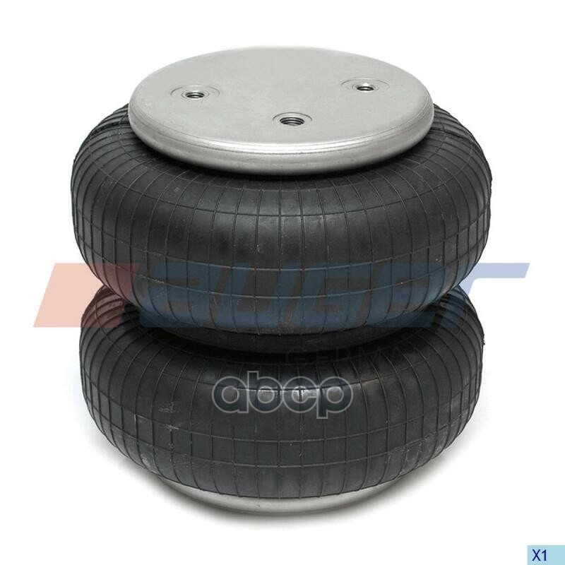 Пневмоподушка!2-х волновая верх 2шп. M10 1отв-шт. M12 смещ.44.5 Низ2шп. M10Schwarzmuller AUGER арт. AU342222P