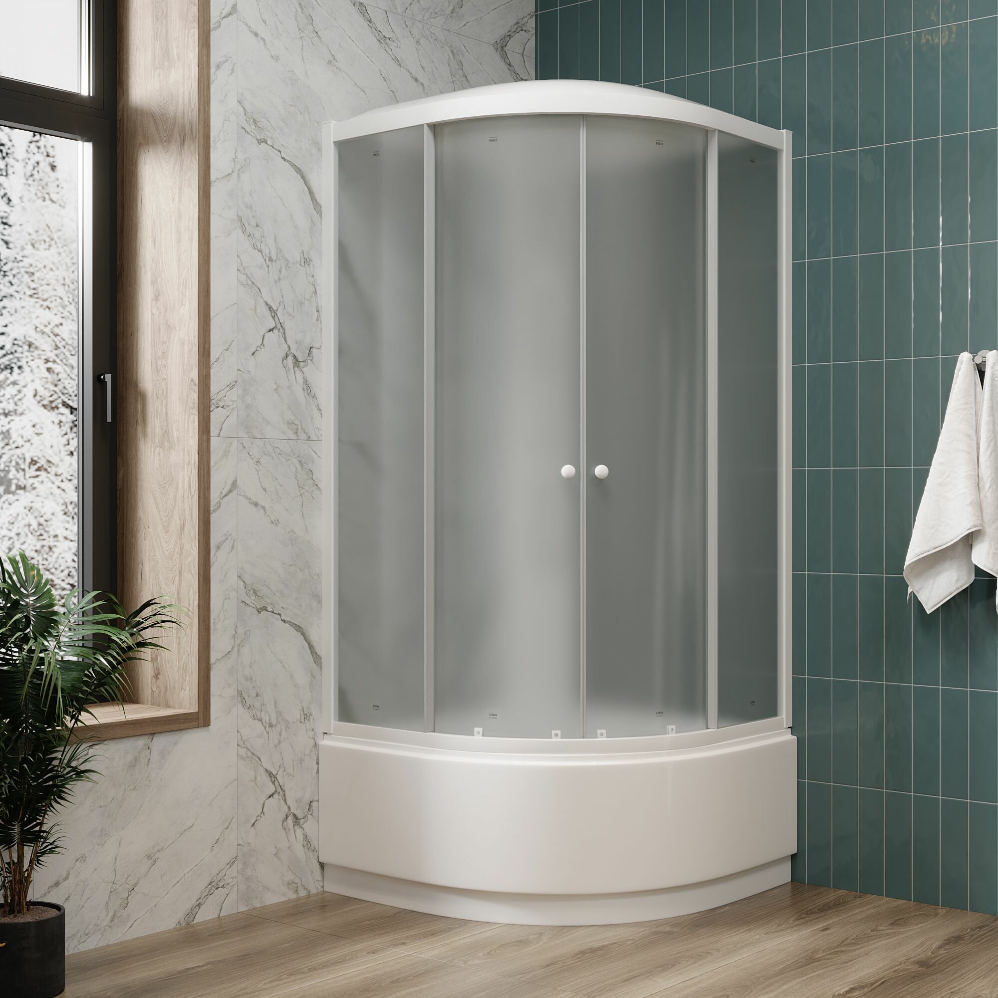 Душевая кабина Parly Taysa921 (90х90х215)