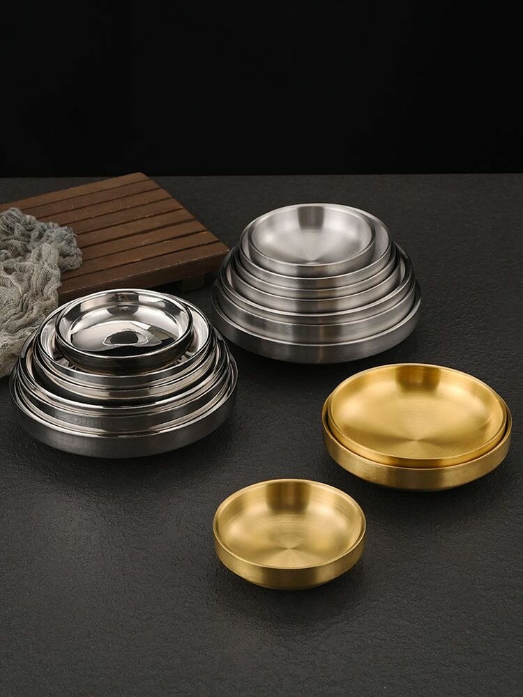 Гарниры из нержавеющей стали в корейском стиле