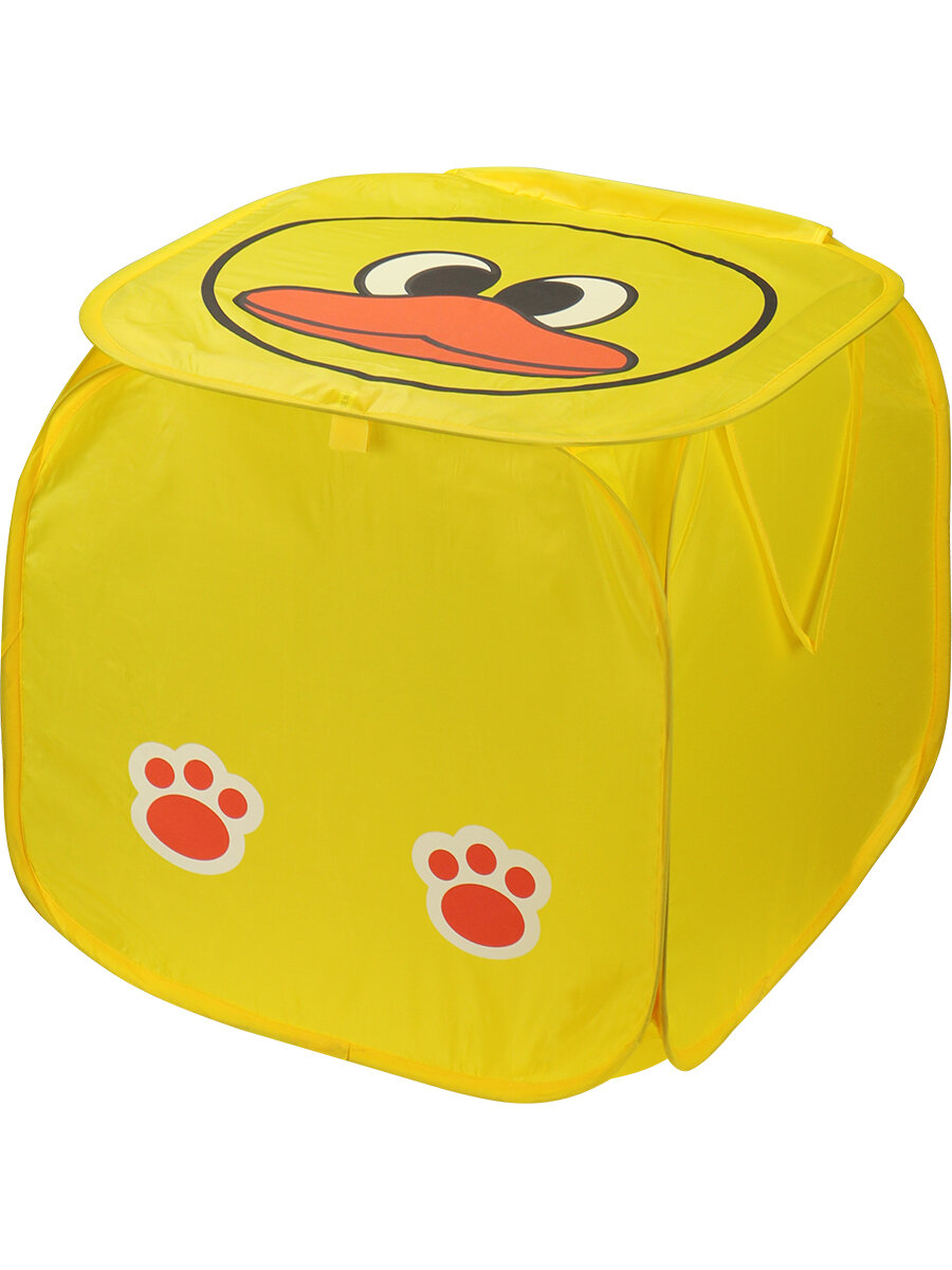 Контейнер для хранения игрушек Рыжий кот Утёнок / 45х45см