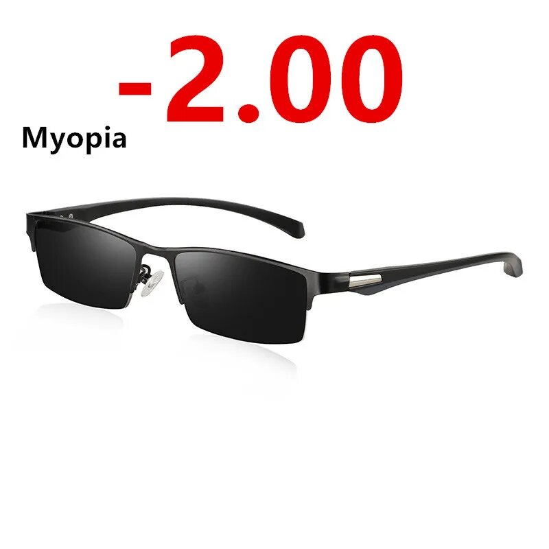 Мужские солнцезащитные очки, Myopia -2.00, Alloy 698565