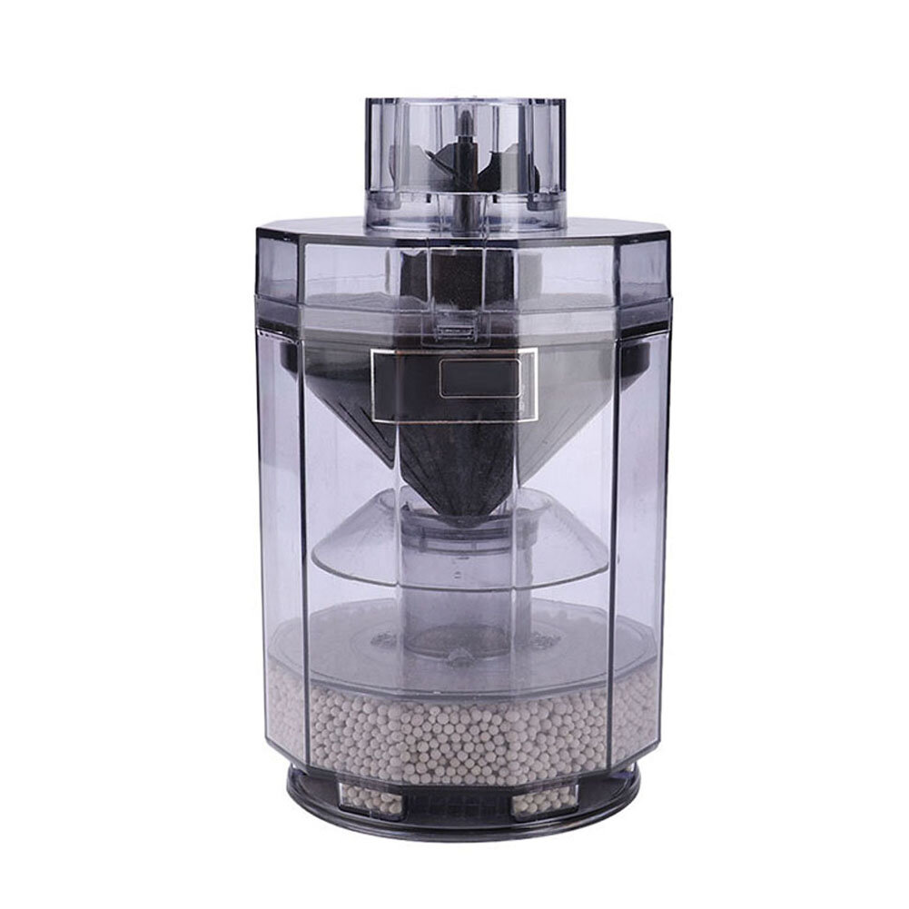 Многофункциональный аквариумный фильтр-ведро круглой формы, автоматический очиститель для аквариума с функцией всасывания