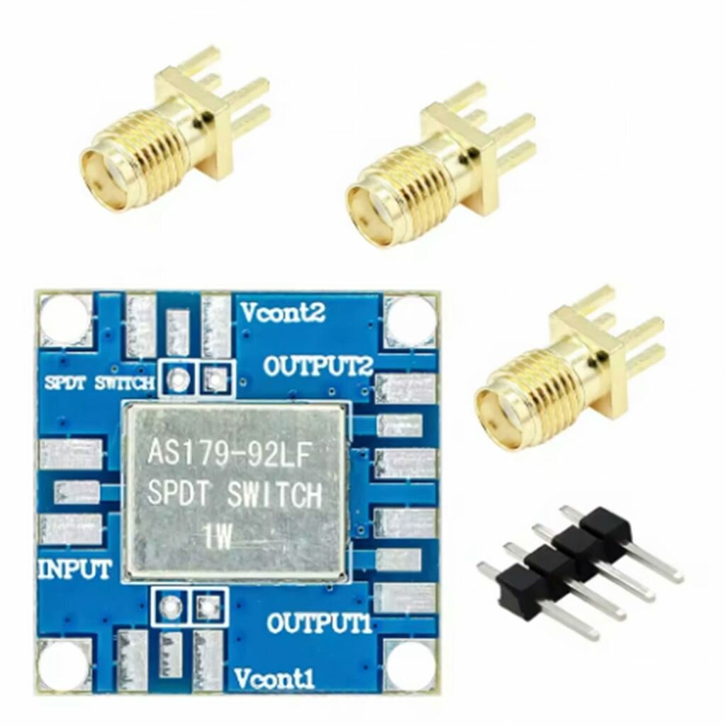 RF SPDT переключатель AS179-92LF 300KHZ-3GHZ 1W с низкими потерями